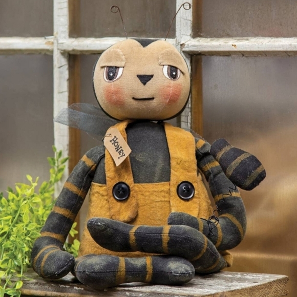 CWI | Accents | Primitive Honey Bee Doll | Poshmark